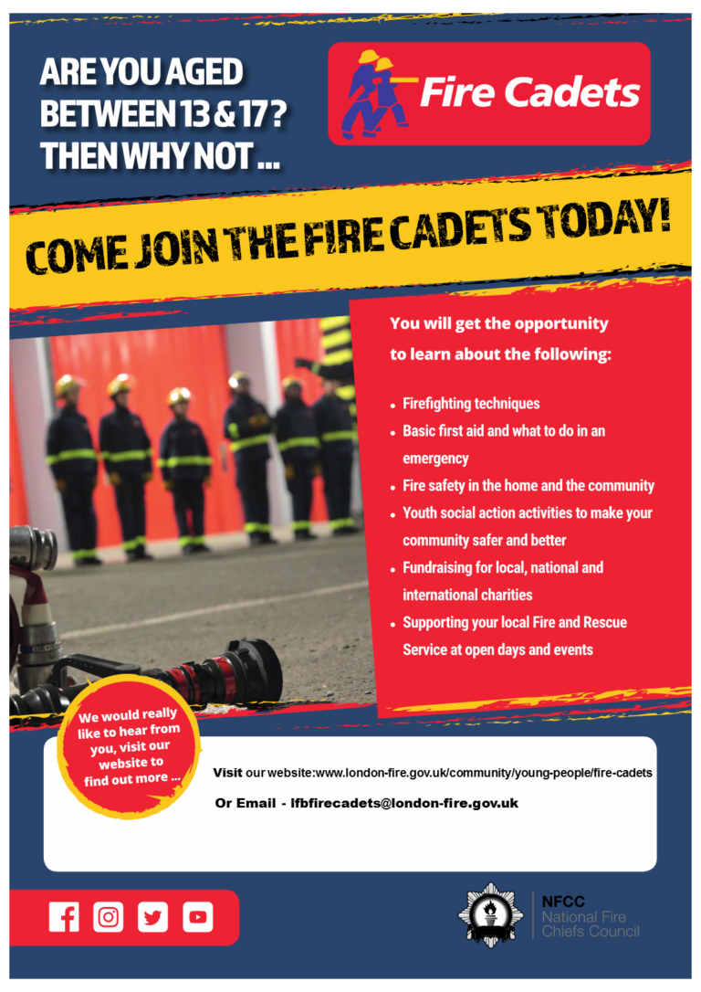 Lambeth Fire Cadets Programme opens at Clapham Fire Station - Love ...