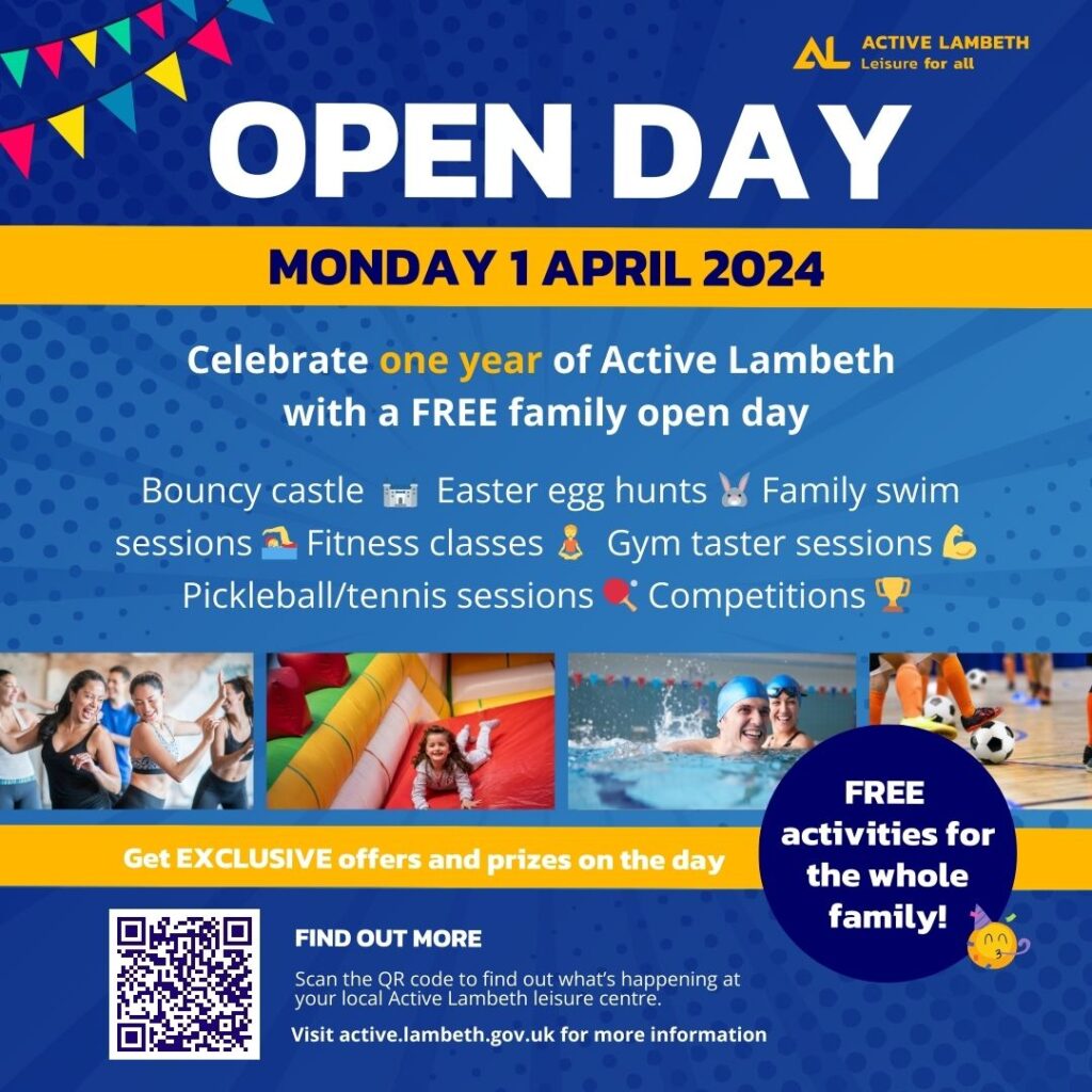 Join us to celebrate one year of Active Lambeth! - Love LambethLove Lambeth