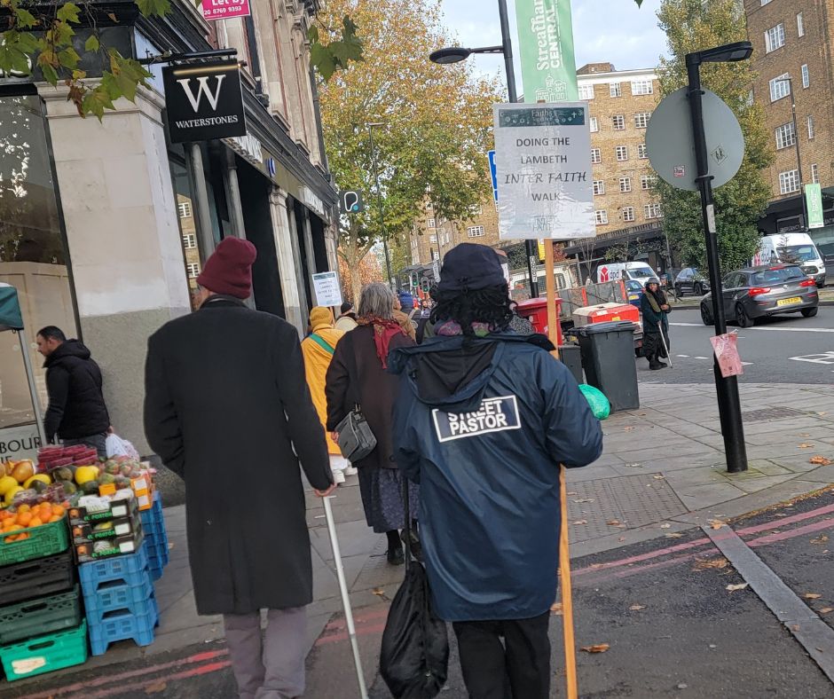 Doing the Lambeth Walk for peace - Love LambethLove Lambeth